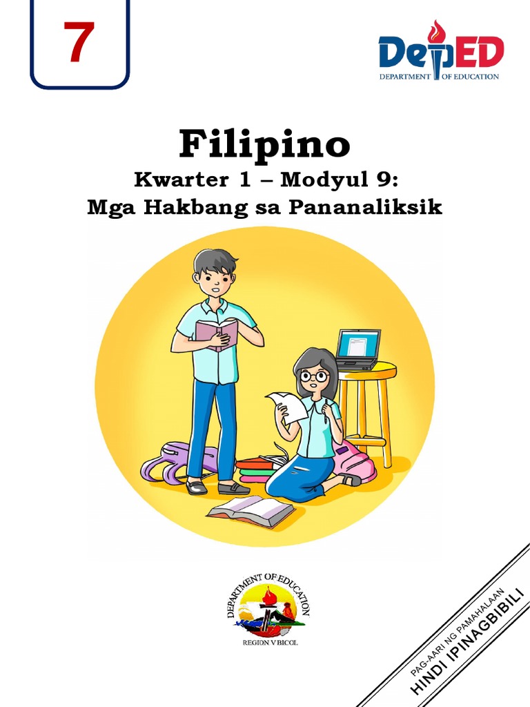 Filipino Grade 7 Modules 9 | PDF