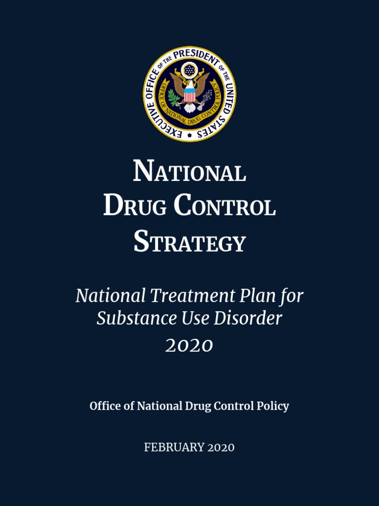 2020 National Drug Control Strategy Treatment Plan | PDF | Substance ...
