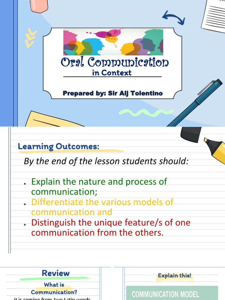 Communication Process | PDF | Communication | Semiotics