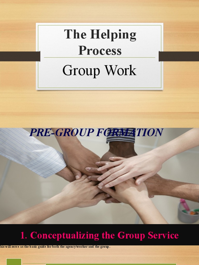 Groupwork Helping Process | PDF | Goal | Leadership