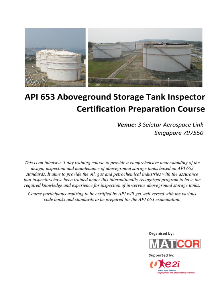 4 API 653 AST Inspector Course | PDF | Nondestructive Testing | Welding