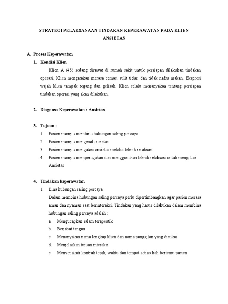 Dialog Role Play FG3 - Strategi Pelaksanaan Kecemasan | PDF
