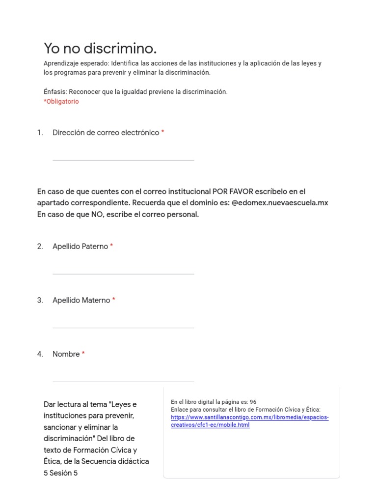 Yo No Discrimino 17 | PDF | Discriminación | Sociedad