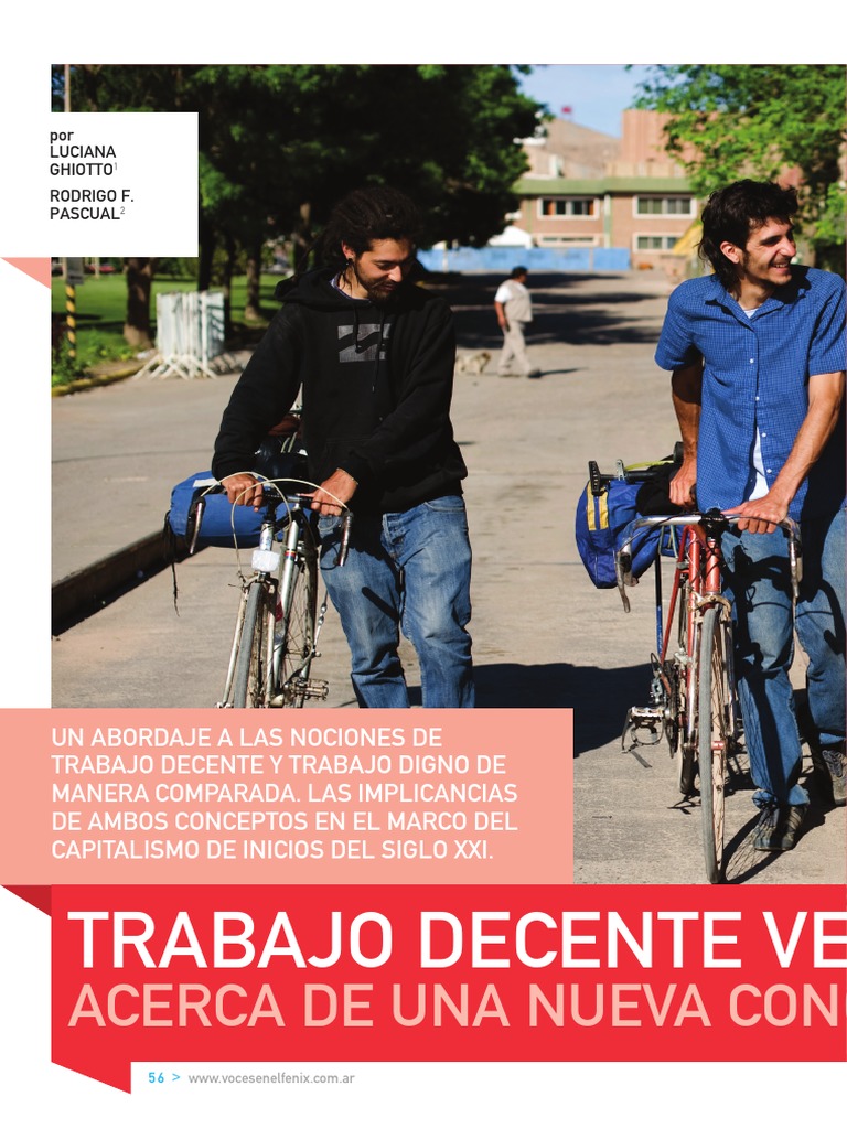 Trabajo Decente Vs Trabajo Digno. | PDF | Salario | Capitalismo