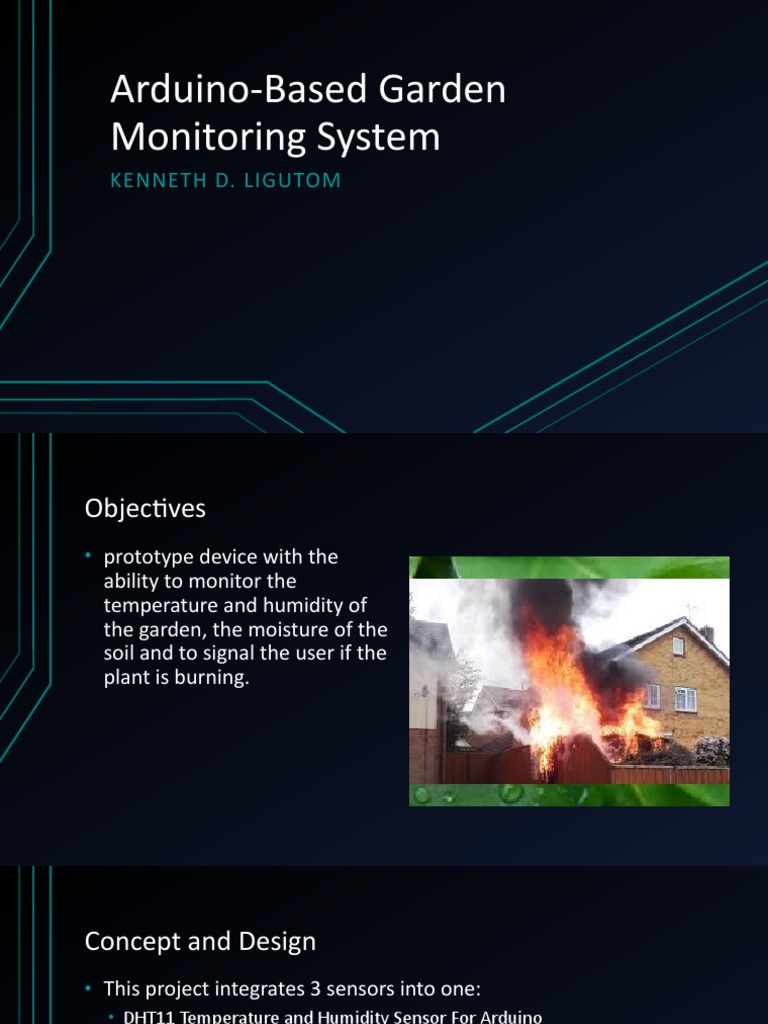 Arduino-Based Garden Monitoring System | PDF