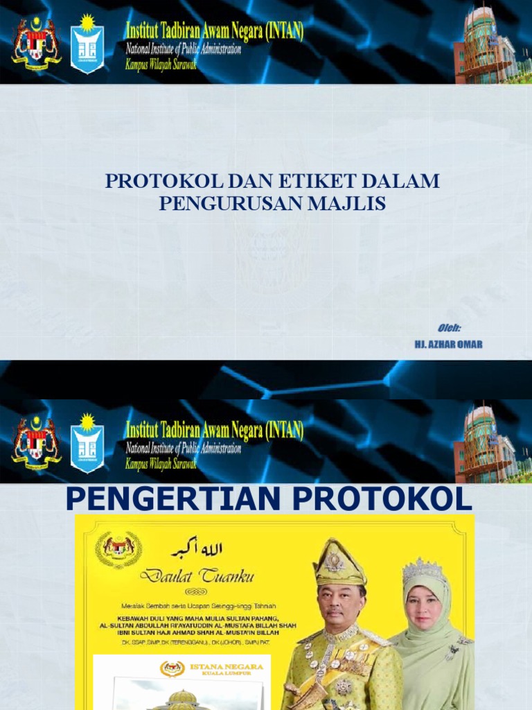 Pengurusan Majlis | PDF