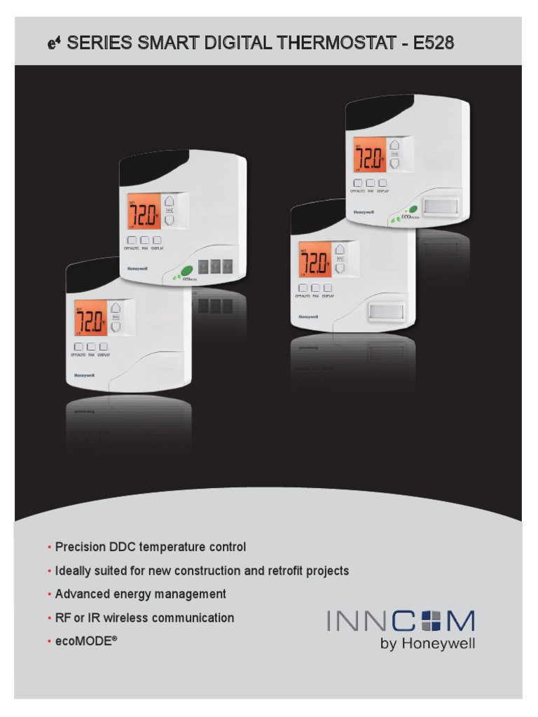 E4 Smart Digital Thermostat - E528 | Download Free PDF | Thermostat ...