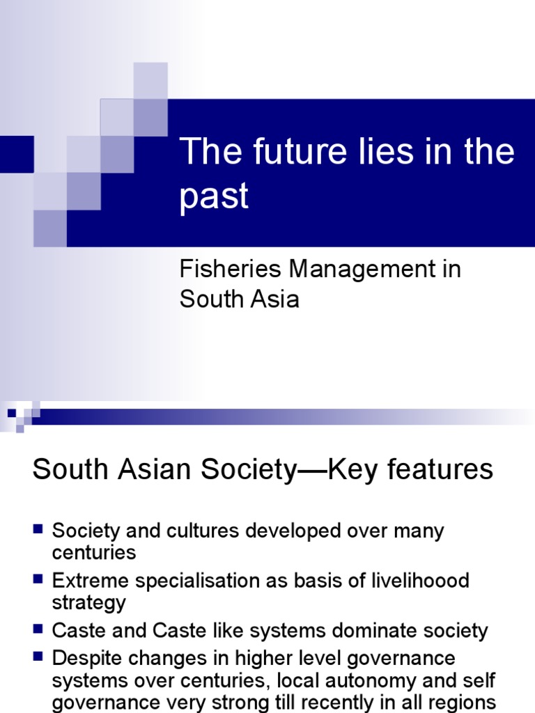 Future of Fisheries Management in South Asia | PDF | Fisheries ...