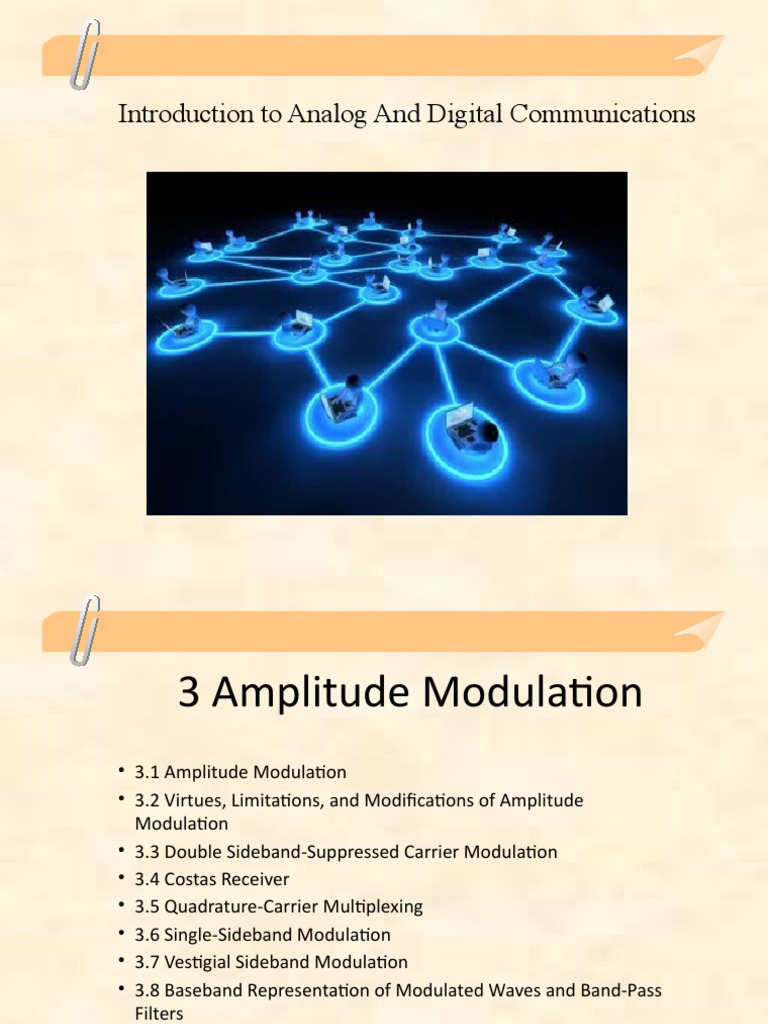 Introduction To Analog and Digital Communications | PDF | Modulation | Detector (Radio)
