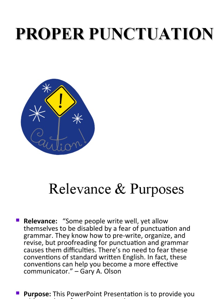 5 - Lecture 5 - Punctuation | PDF | Punctuation | Bracket