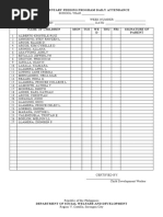 Eccd Checklist Card Template | PDF | Child Development | Behavioural ...