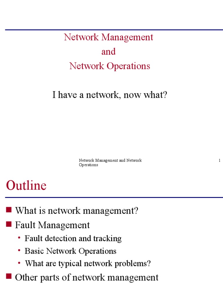 Netops | PDF | Computer Network | Transmission Control Protocol