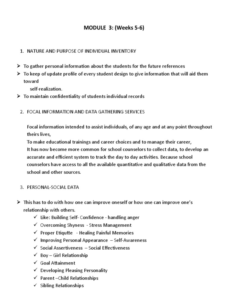 MODULE 3: (Weeks 5-6) | PDF | Validity (Statistics) | Applied Psychology