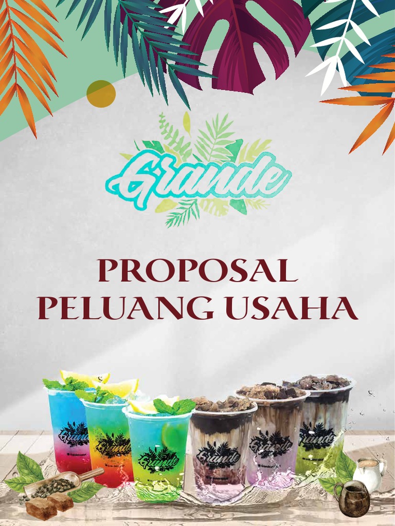Proposal Grande Tropical Drink | PDF