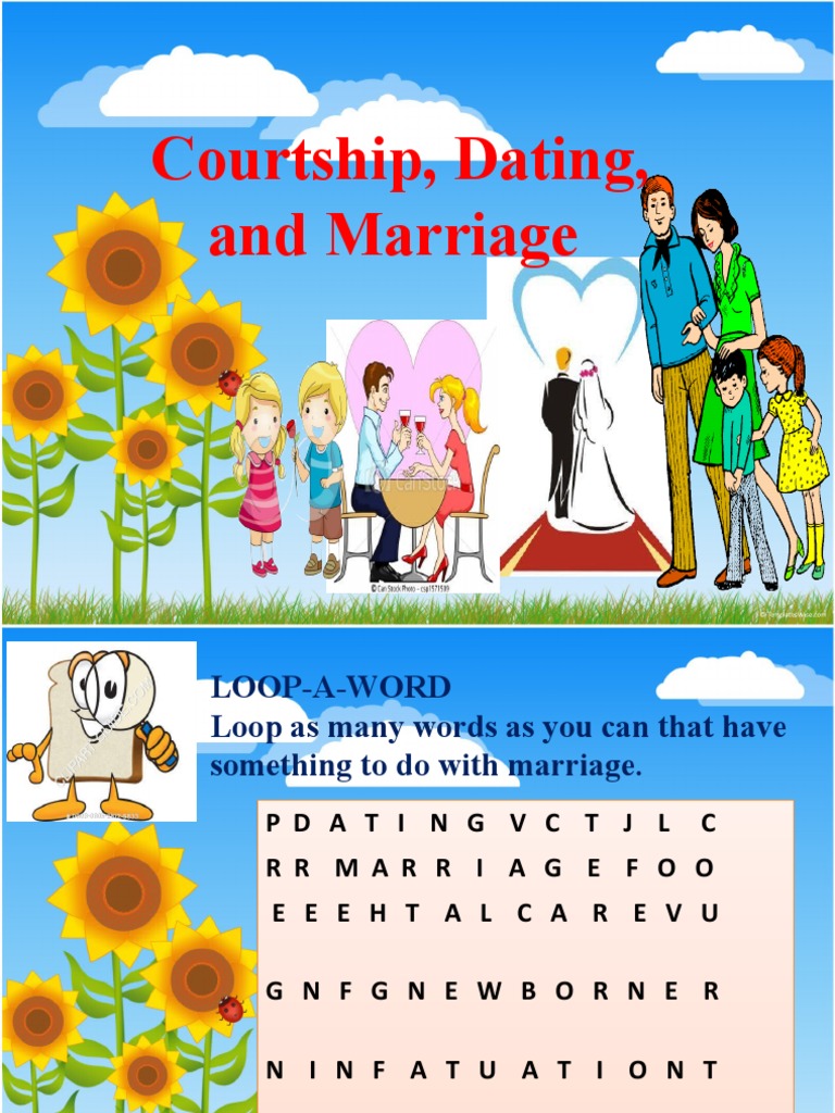 Love-Courtship-And-Marriage New | PDF | Courtship | Marriage