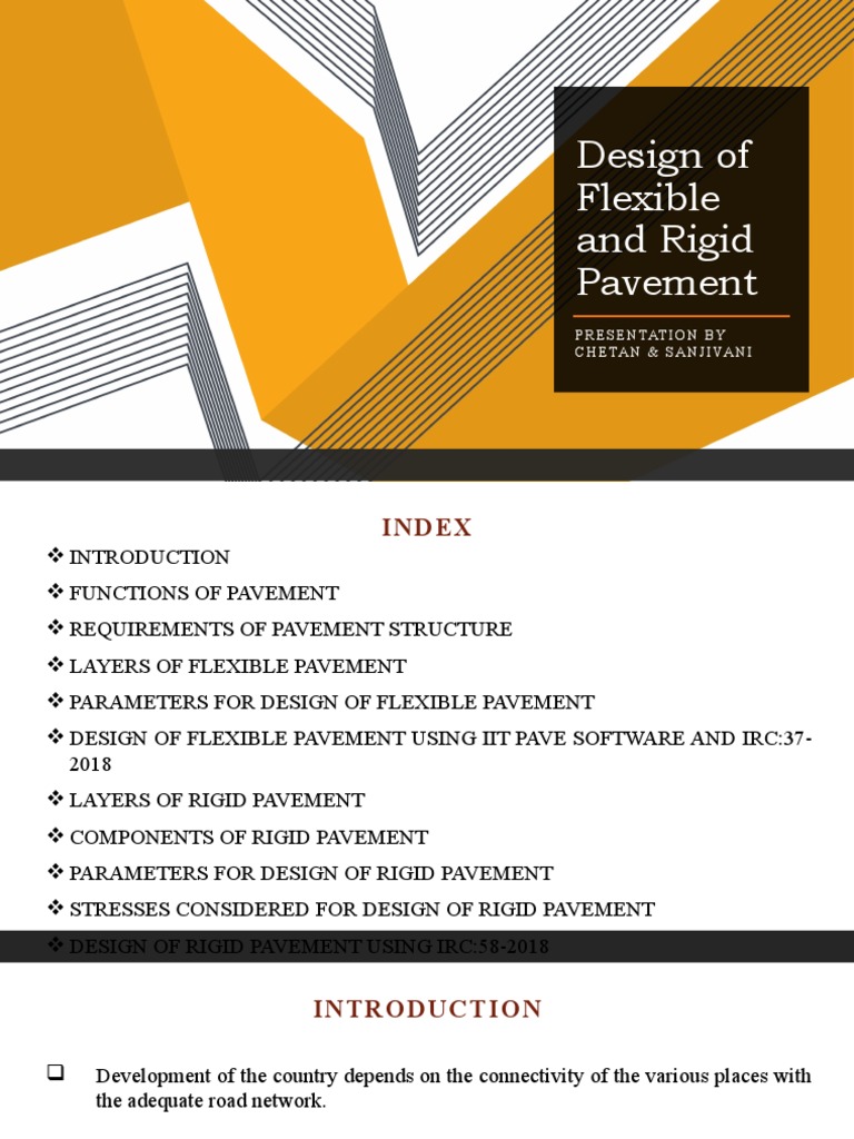 Design of Flexible and Rigid Pavement | PDF | Road Surface | Road