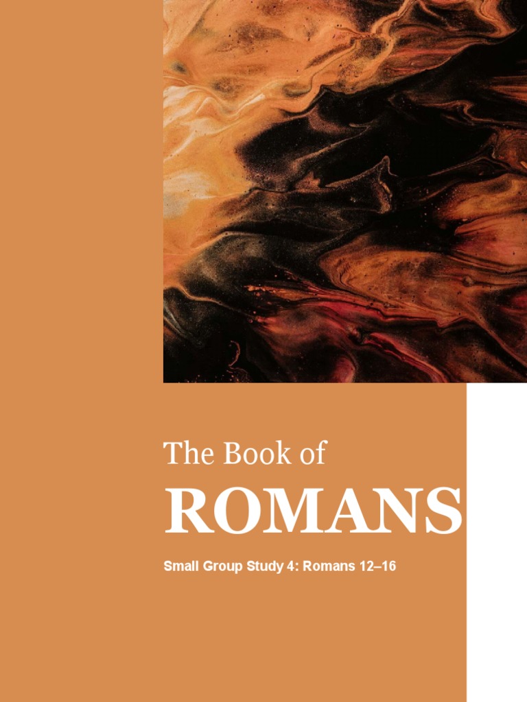 The Book Of: Romans | PDF | Epistle To The Romans | Paul The Apostle