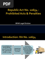 R.A. 11038 or The ENIPAS Act of 2018 and Its IRR | PDF | Environmental ...