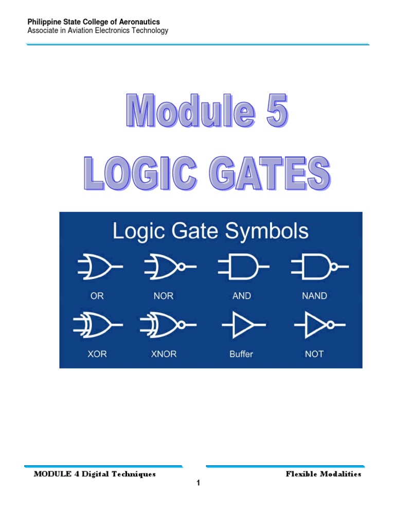 Associate in Aviation Electronics Technology: Philippine State College ...