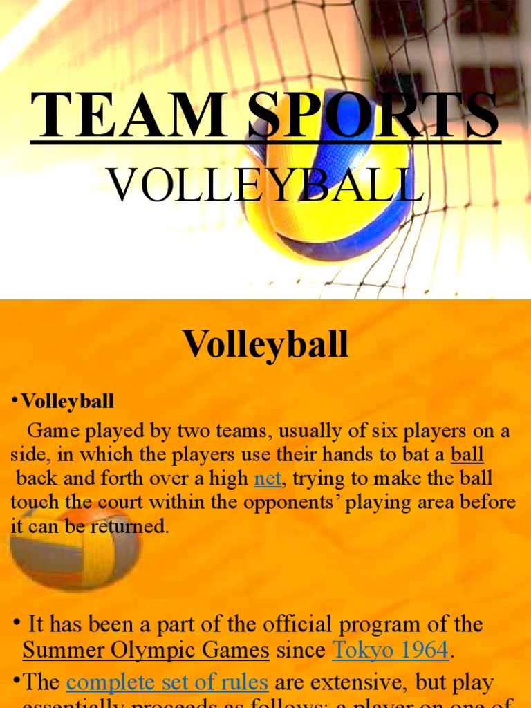 Volleyball Report | PDF | Volleyball | Recreation