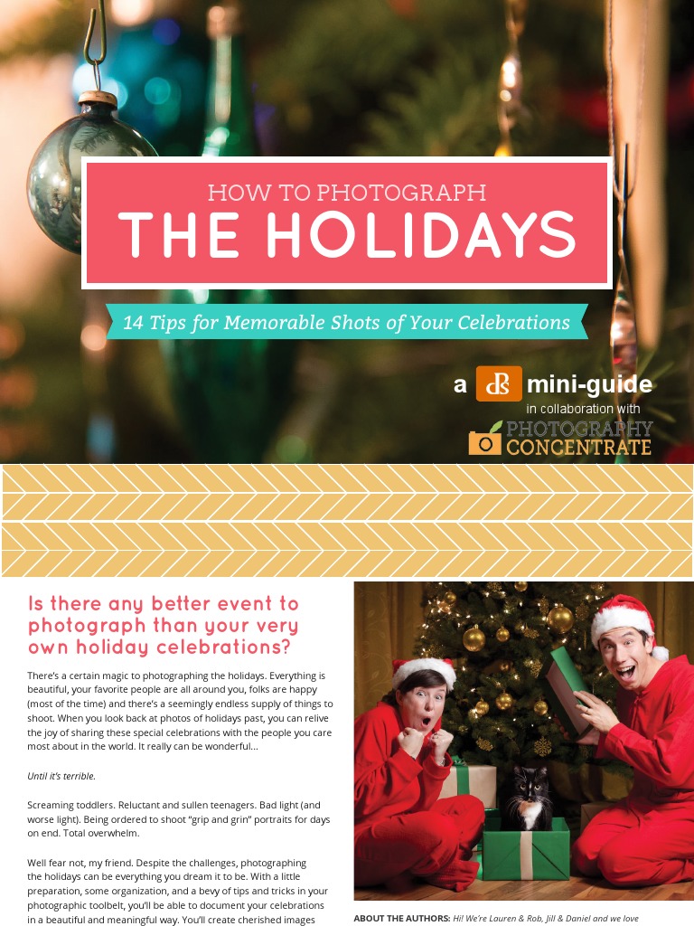 The Holidays: How To Photograph | PDF | Composition (Visual Arts ...