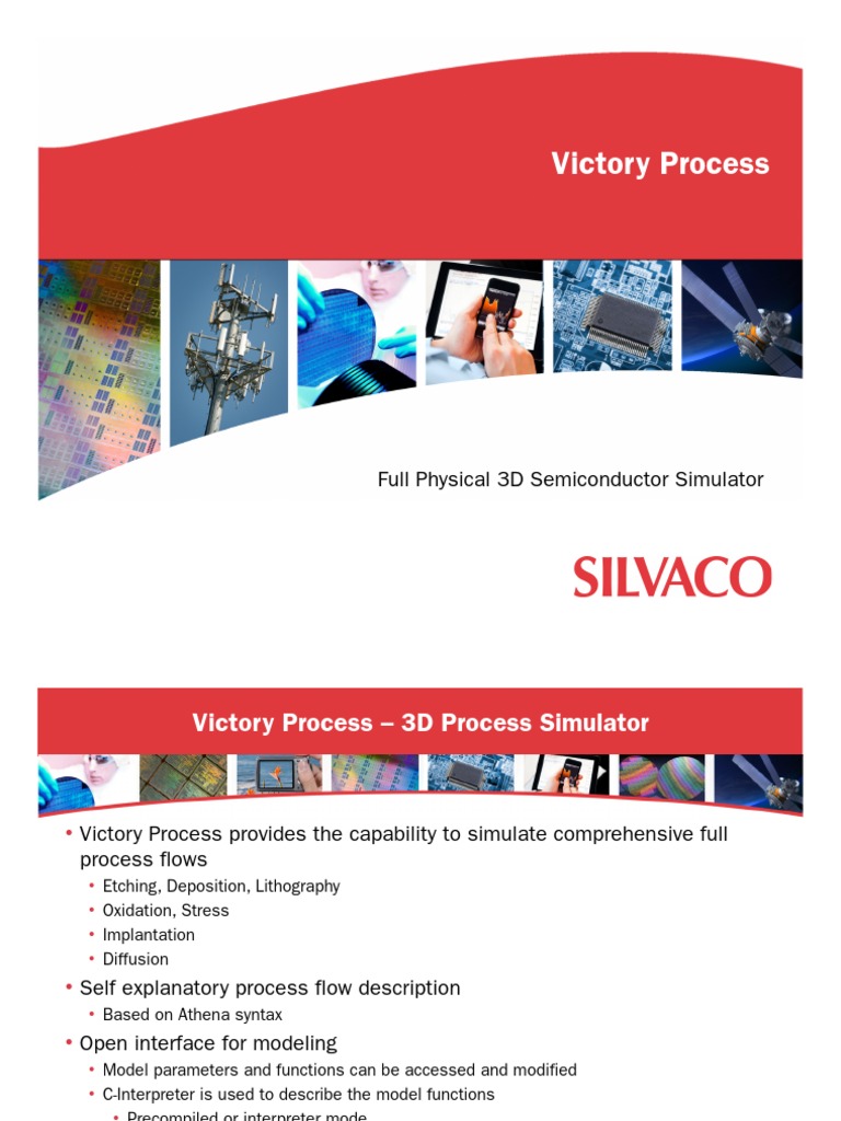 Victory Process: Full Physical 3D Semiconductor Simulator | PDF | Fluid ...