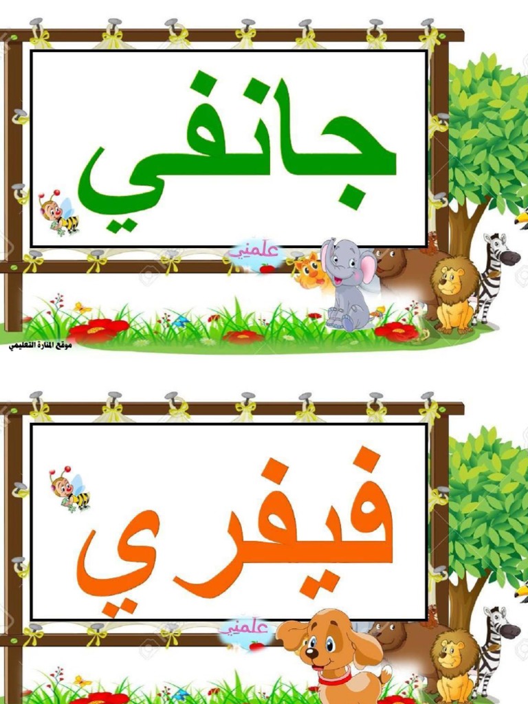 معلقات تزيين القسم الاشهر الميلادية موقع المنارة التعليمي PDF | PDF