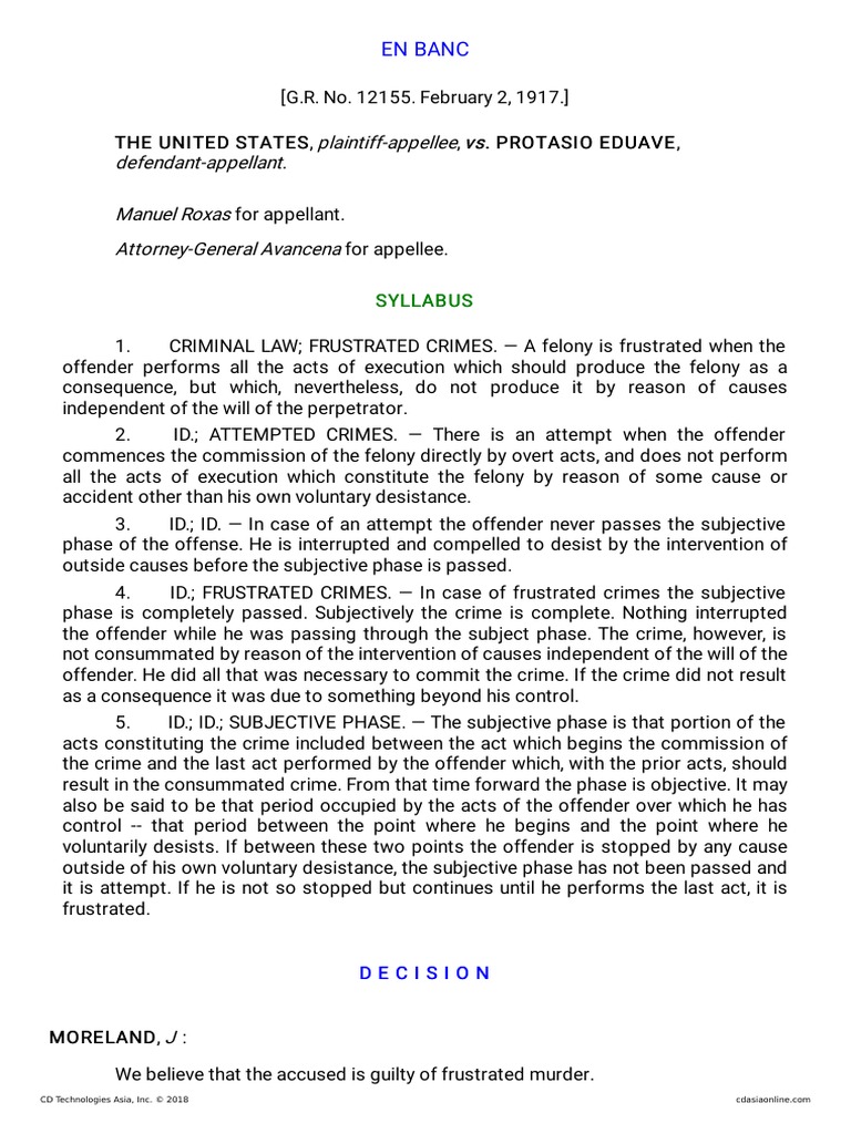 Plaintiff-Appellee Vs Vs Defendant-Appellant Manuel Roxas Attorney ...