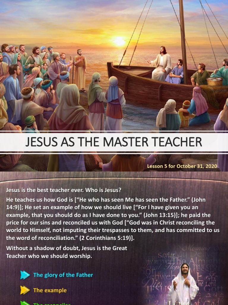 Sabbath School Lesson Outline | PDF | Glory (Religion) | Jesus