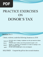 Chapter 17 Donor's Tax | PDF | Taxes | Equity (Finance)