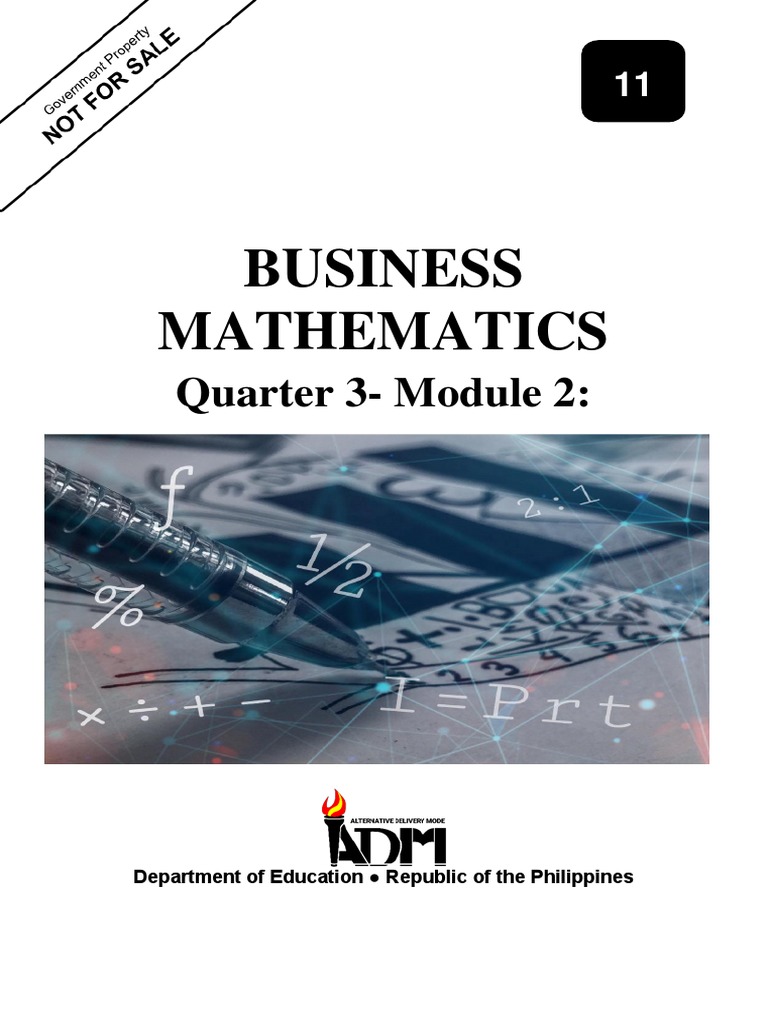 Business Math - Module2 | PDF | Pawnbroker | Gross Margin