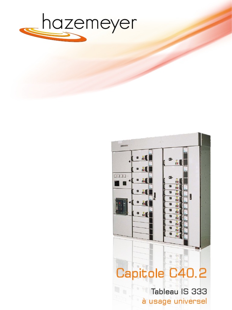 HAZEMEYER Capitole C40.2 | PDF | Électricité | Électromagnétisme