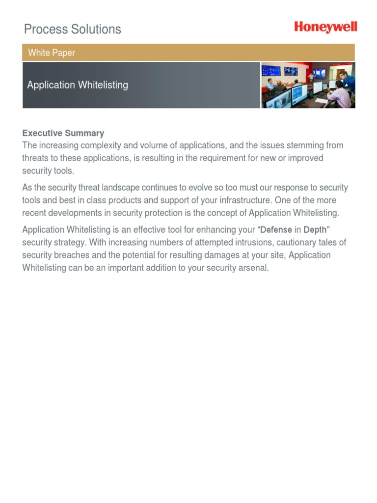 Application Whitelisting 101 PDF | PDF