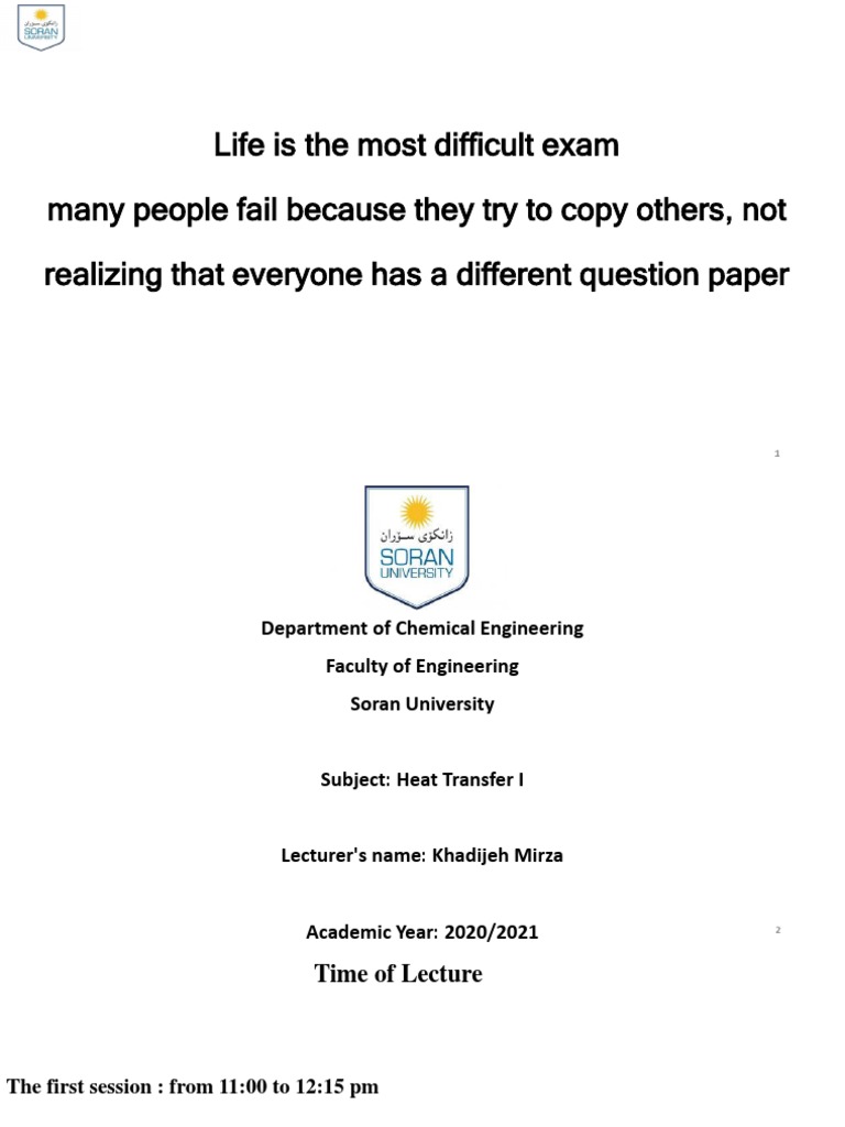 Life Is The Most Difficult Exam Many People Fail Because They Try To ...