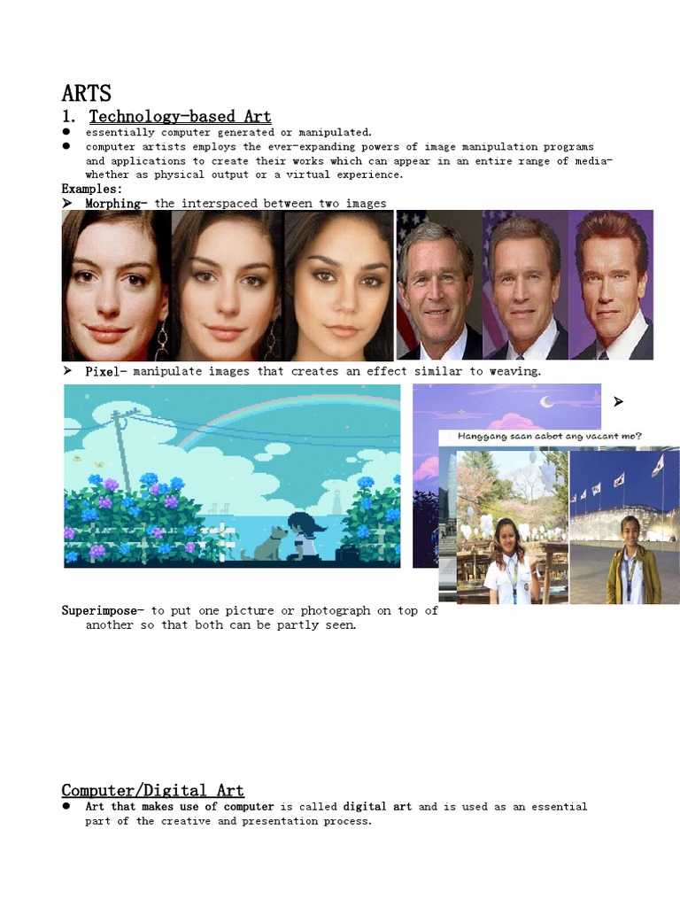 Technology-Based Art: Examples: Morphing-The Interspaced Between Two ...