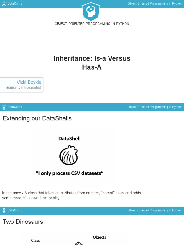Working With The Class System in Python Chapter4 | Download Free PDF | Object Oriented ...