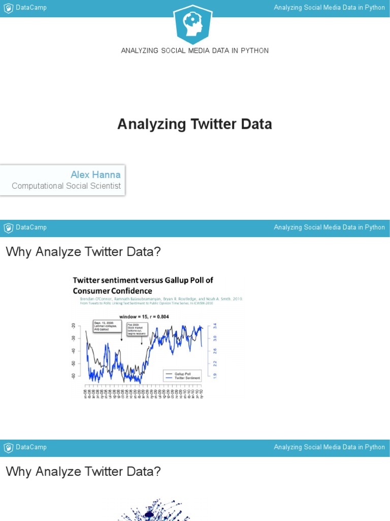 Analyzing Social Media Data in Python Chapter1 | PDF | Social Media ...