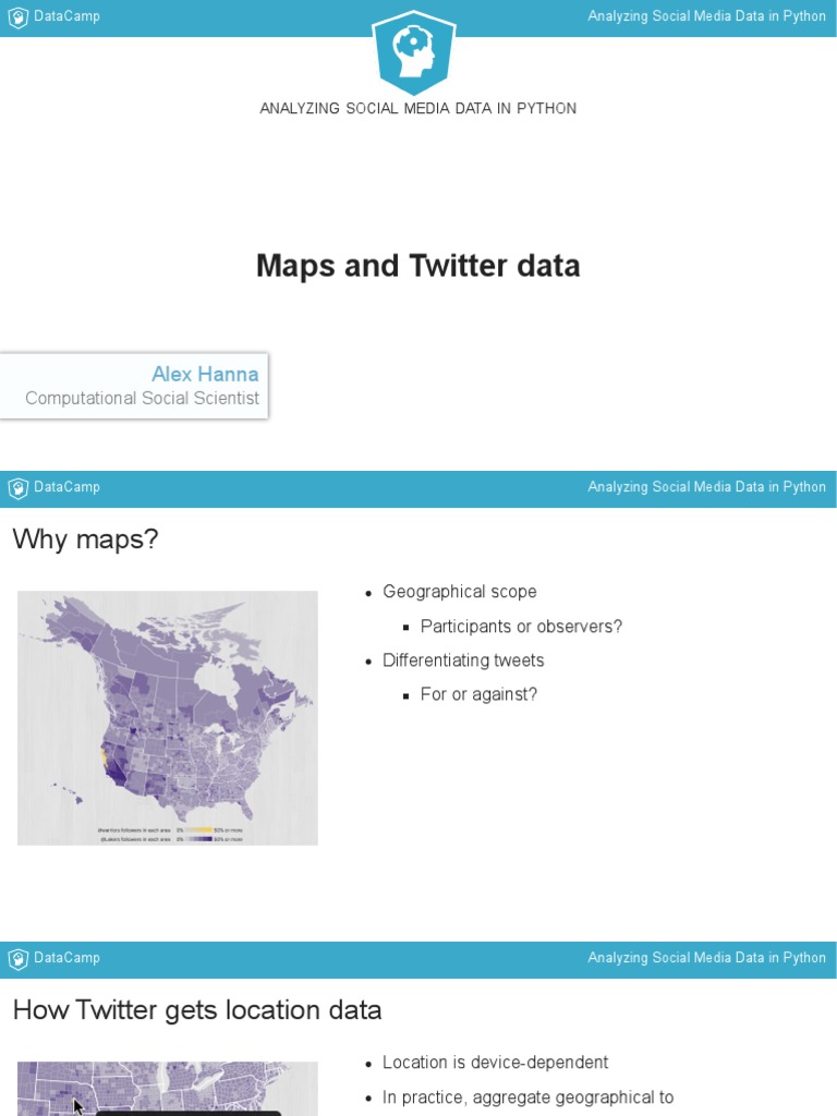 Analyzing Social Media Data in Python Chapter4 | PDF | Social Media ...