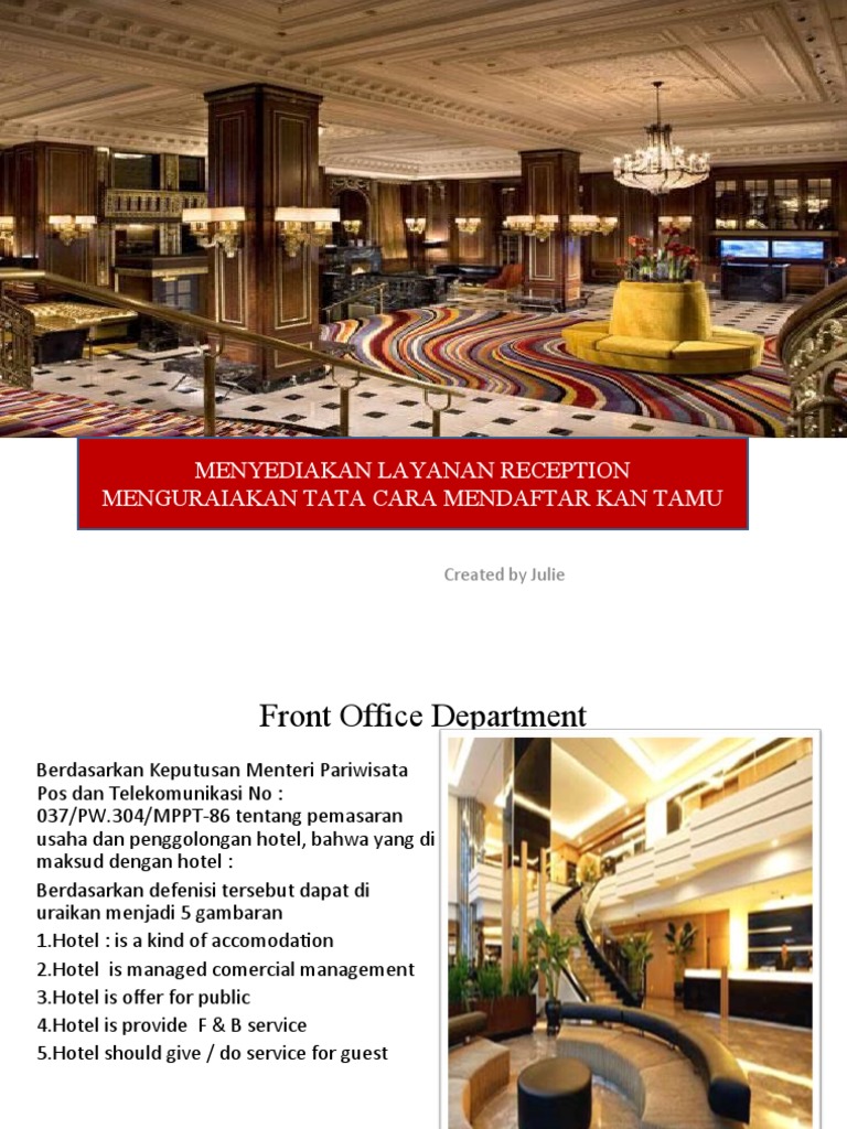 Menyediakan Layanan Reception Menguraiakan Tata Cara Mendaftar Kan Tamu | PDF | Business
