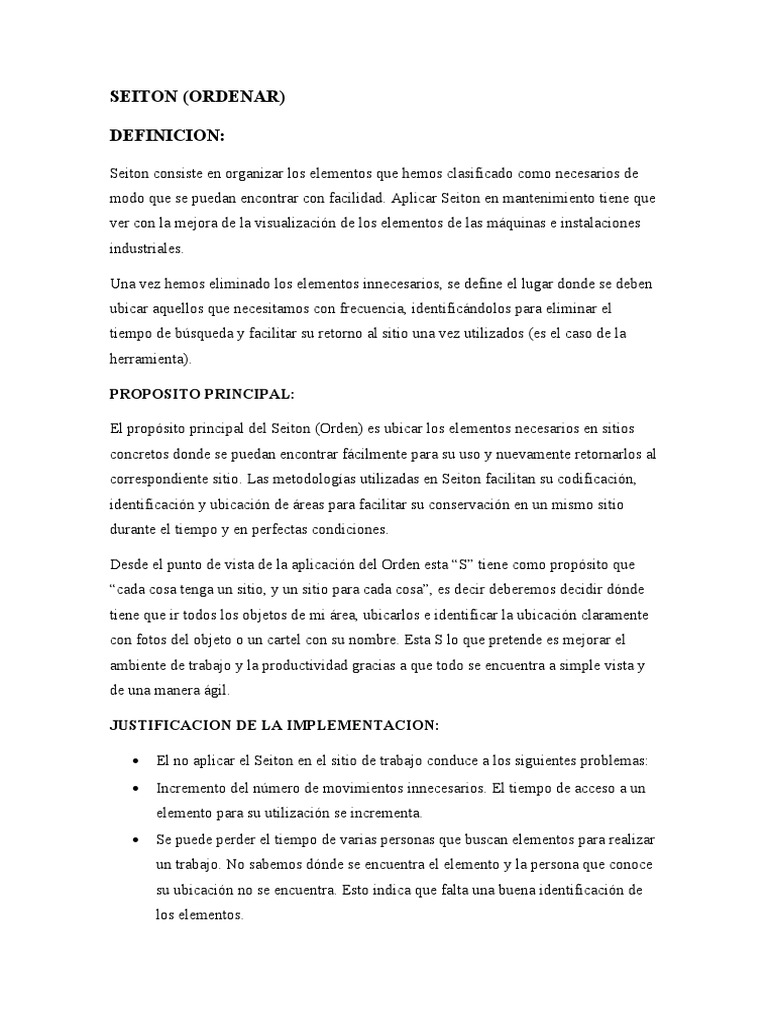 SEITON | PDF | Informática y tecnología de la información | Business