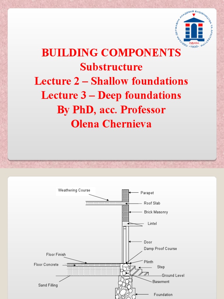 Substructure | PDF | Deep Foundation | Foundation (Engineering)