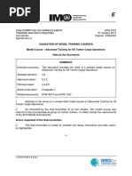 Chemical Cargo and Ballast Handling Simulator - IMO Model Course 1.37 ...