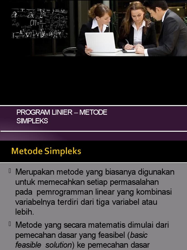 Simpleks 1 | PDF