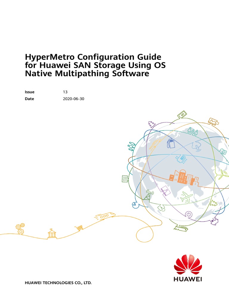 HyperMetro Config Guide 4 Huawei SAN Storage Using Native Multipathing Software | PDF | Computer ...
