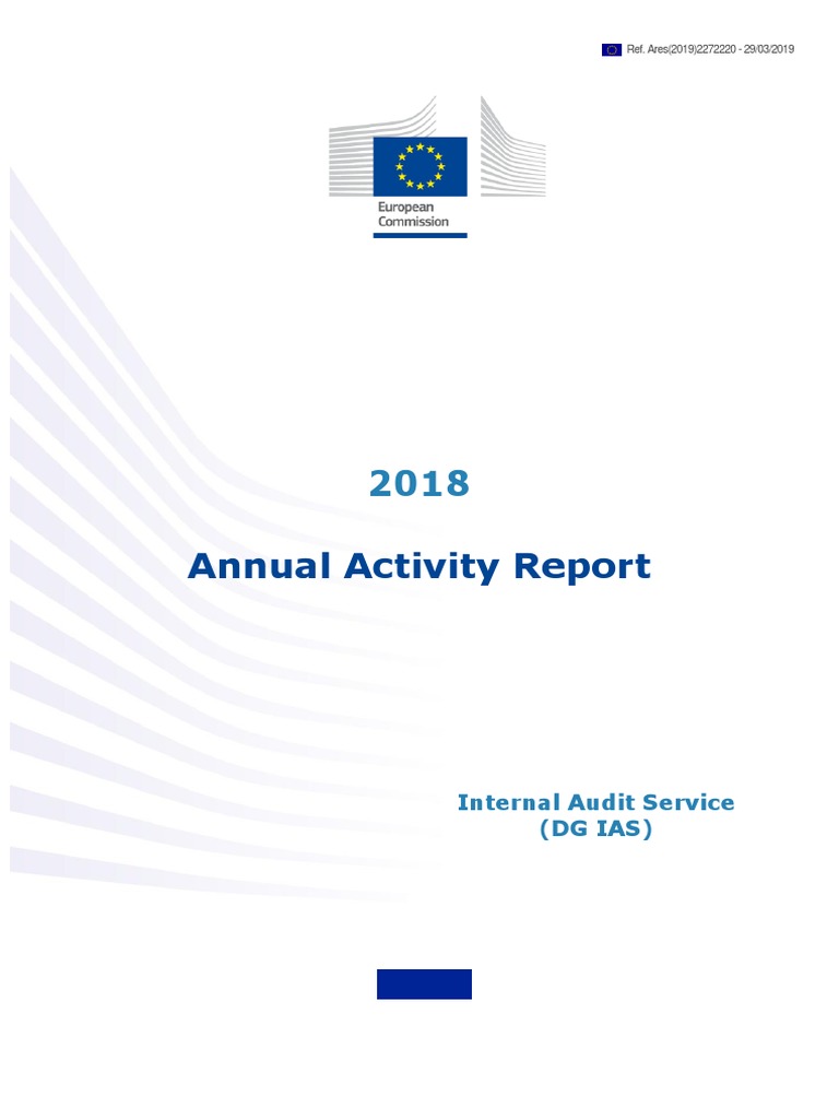 Annual Activity Report: Internal Audit Service (DG Ias) | PDF ...