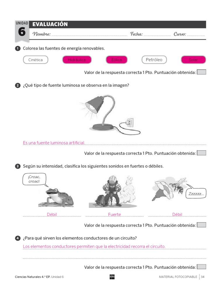 Examen T 6 PDF | PDF | Espejo | Electricidad