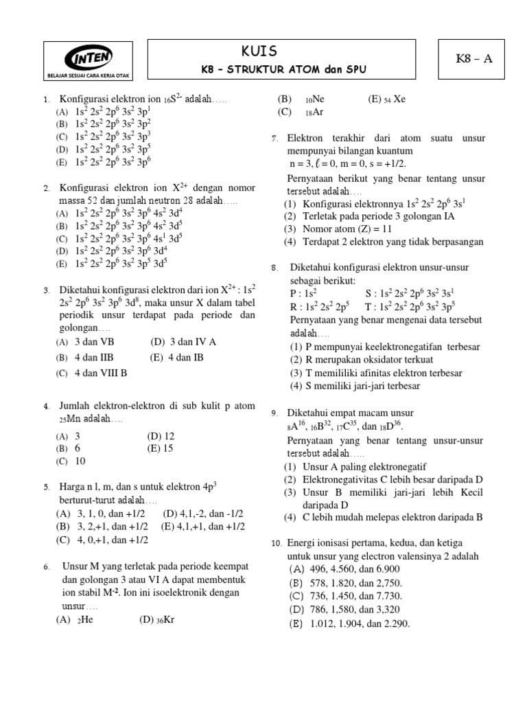 KUIS K8 - A Edit | PDF