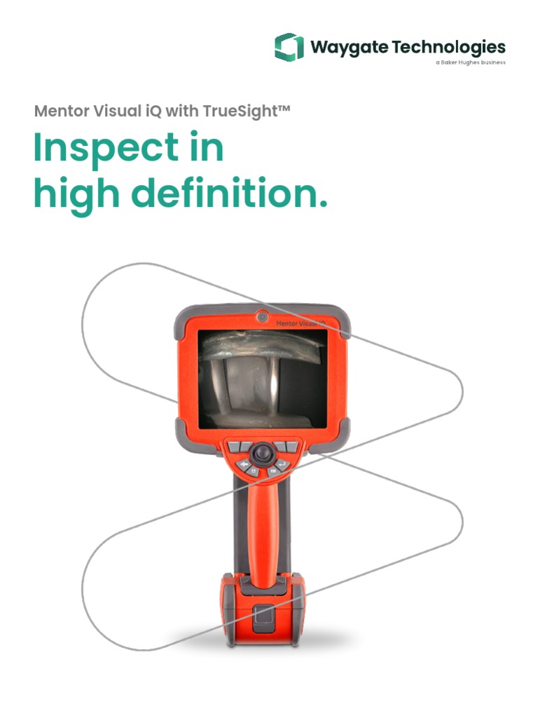 Inspect in High Definition.: Mentor Visual Iq With Truesight™ | PDF ...