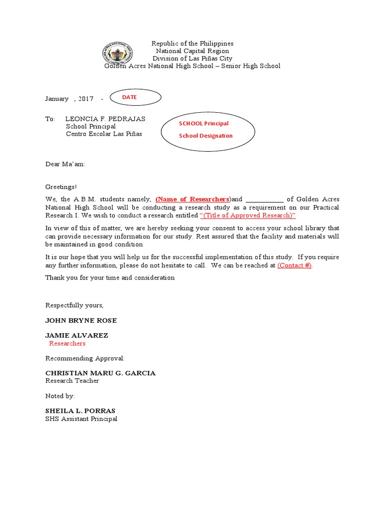 Letter of Approvallibrary Access | PDF | Wellness