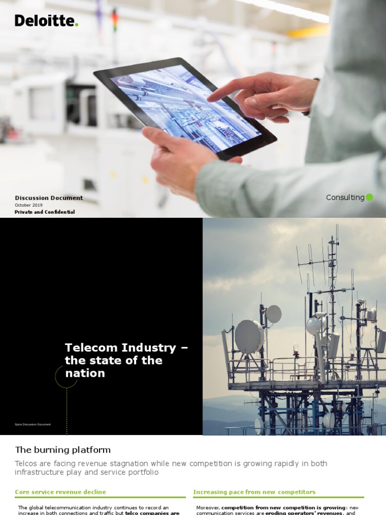 Deloitte - Telco PDF | PDF | Technological Convergence | Internet Of Things